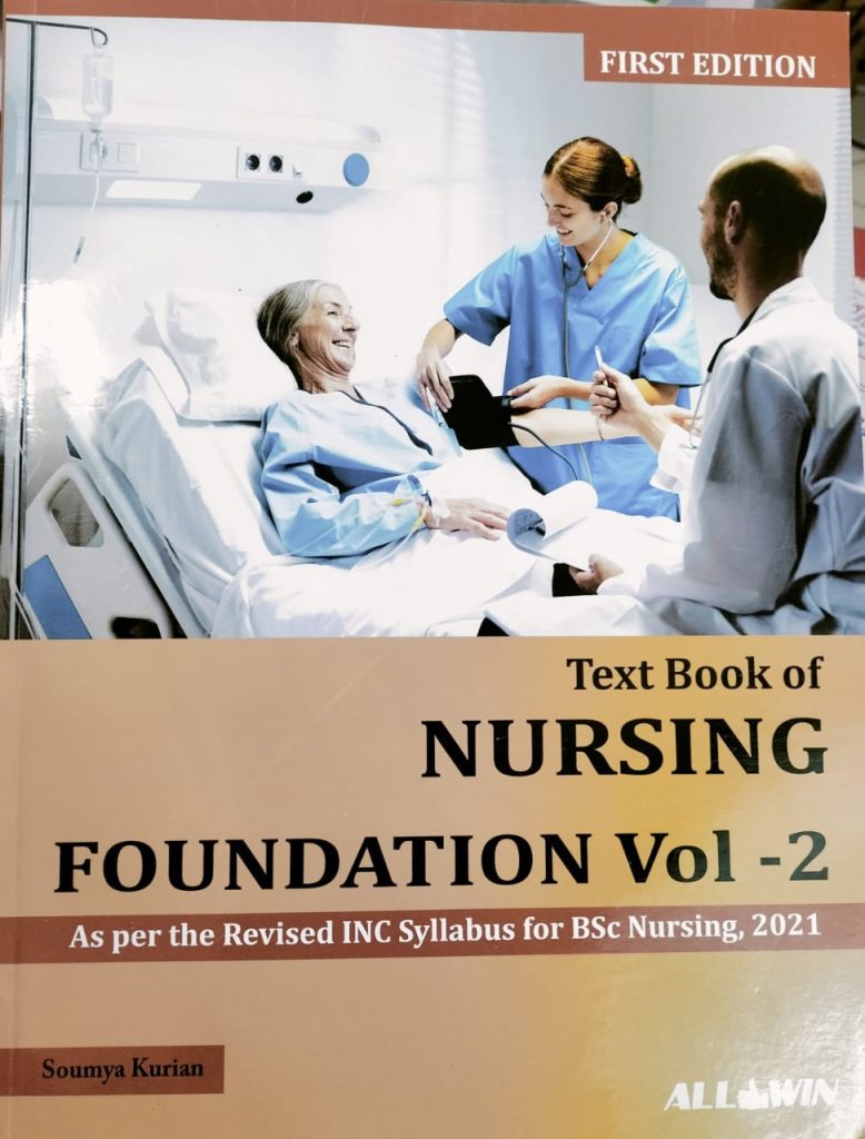Textbook of NURSING FOUNDATION 1/e 2021 VOL-2 By Soumya Kurian ...
